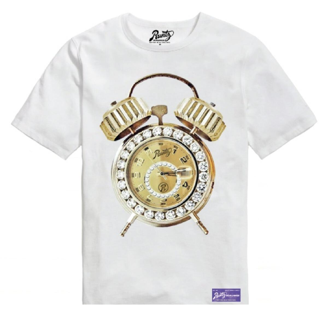 Runtz White Gold Detail Men’s Tee Shirt – Unleashed Streetwear and Apparel